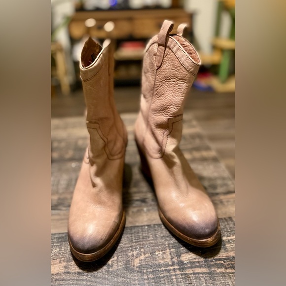 Sam Edelman | Shoes | Sam Edelman Nile Boots Light Brown Leather Boots ...